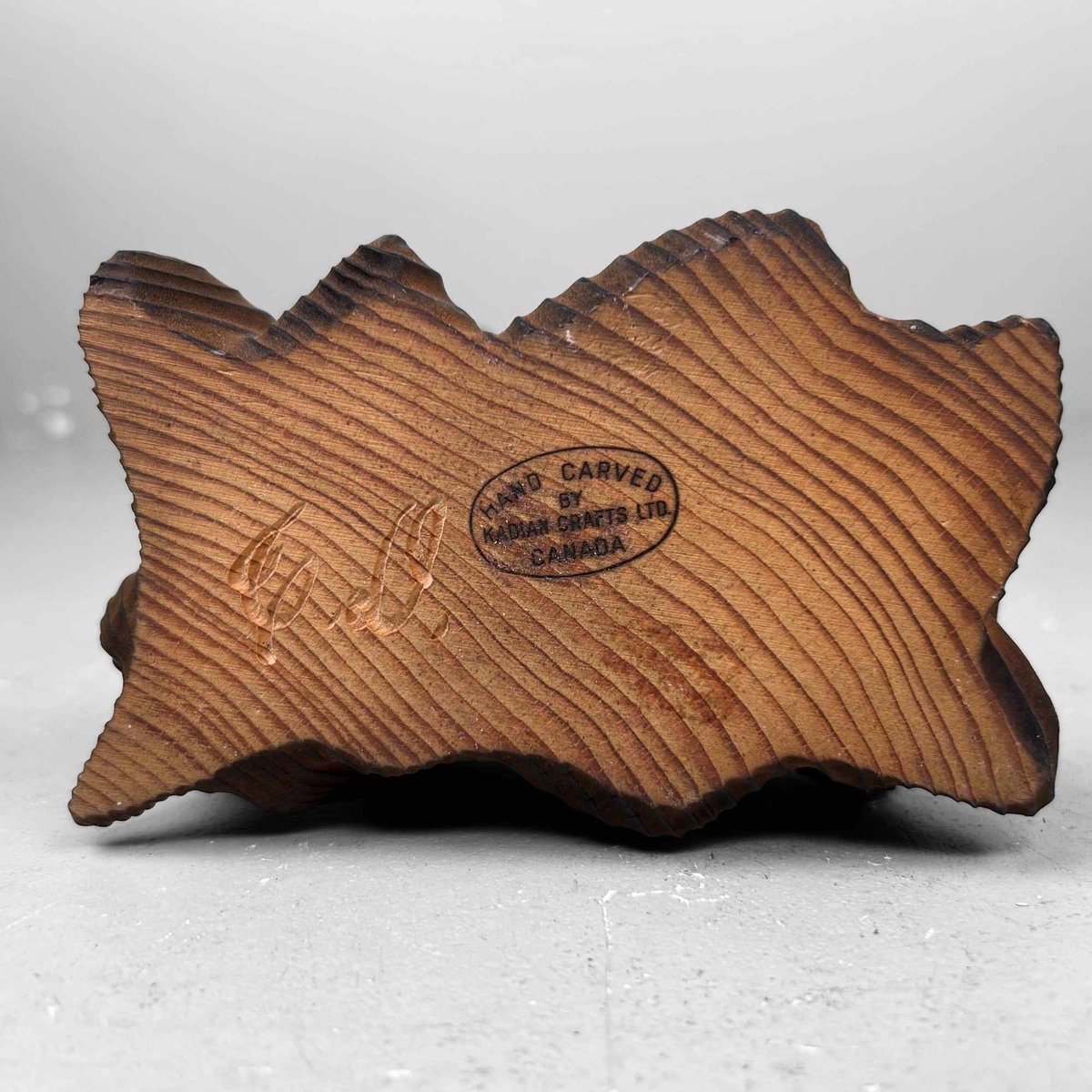 Wooden Ram Sculpture Hand Carved by Kandian Crafts, Canada, 1960s for ...