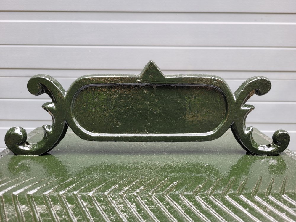 Free Standing Cast Iron Mailbox for sale at Pamono