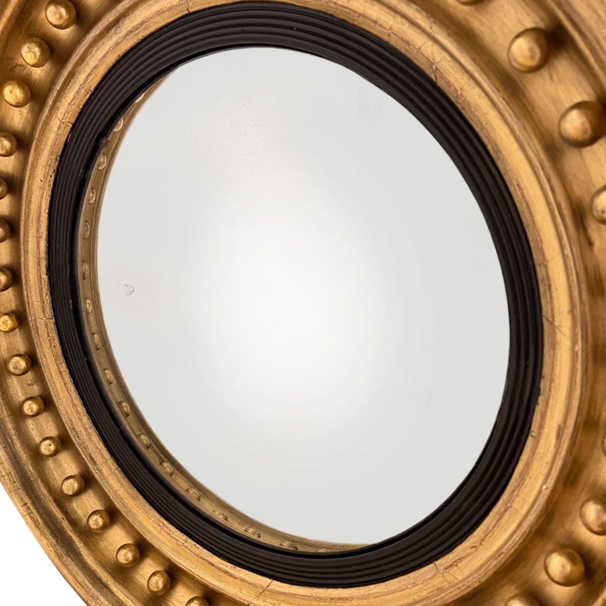 English Convex Regency Mirror for sale at Pamono