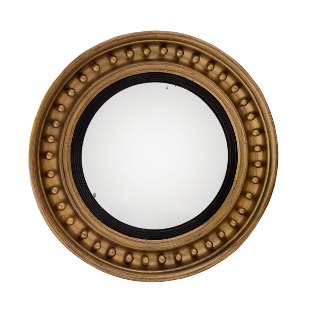 English Convex Regency Mirror for sale at Pamono