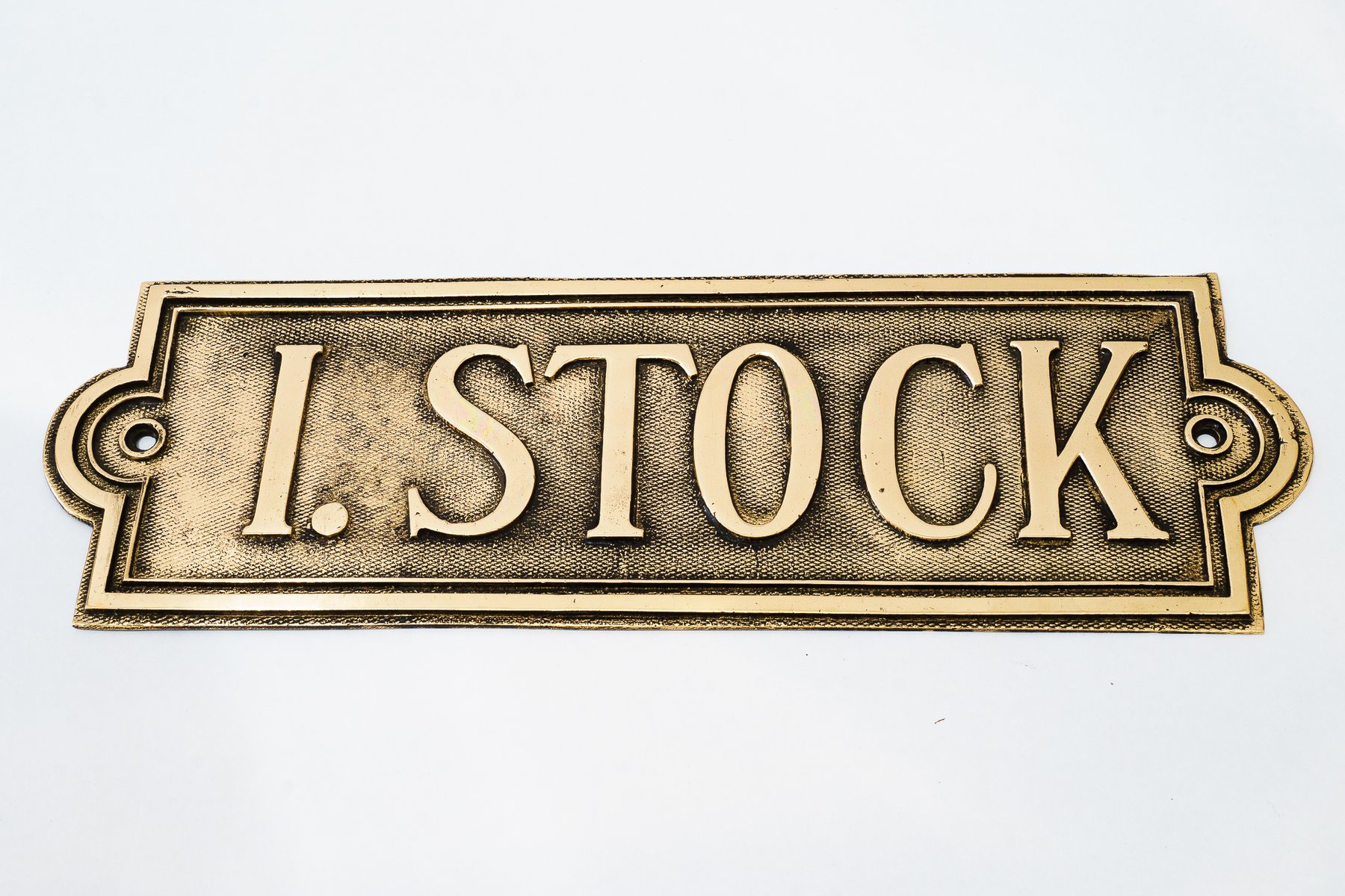 Art Deco Floor Sign, 1920s for sale at Pamono