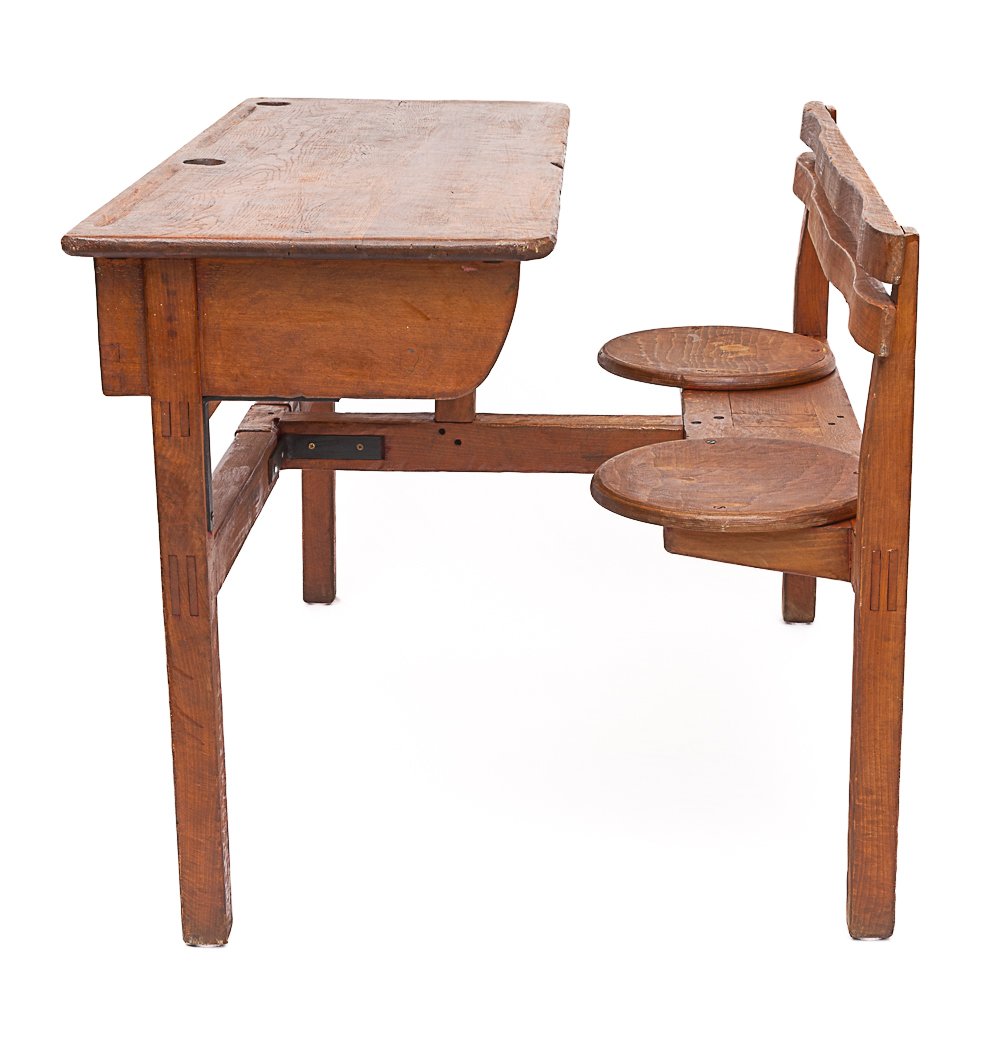 Vintage School Desk, 1950s for sale at Pamono