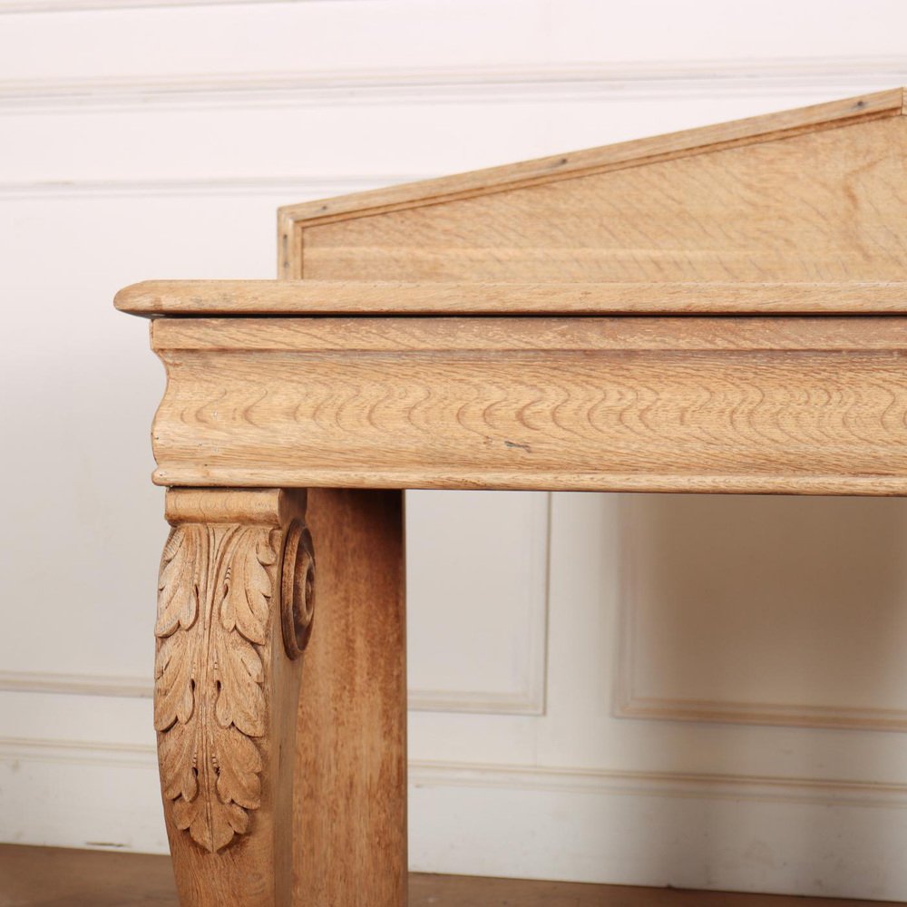 Scottish Bleached Oak Console for sale at Pamono