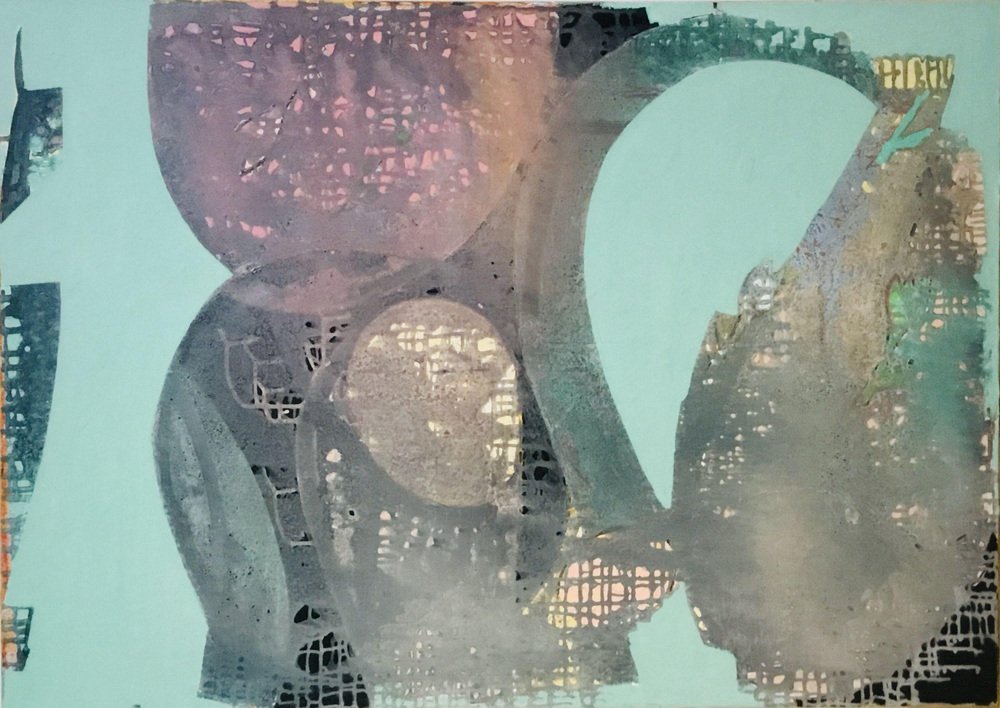Daiga Freimane, Evening Tale, Mixed Media for sale at Pamono
