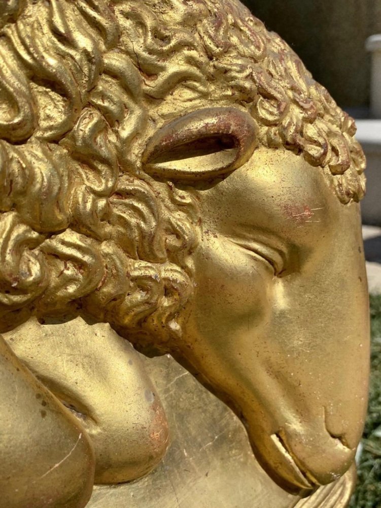 18th Century Sculpture of the Lamb Pascal and the Seven Seals for sale ...