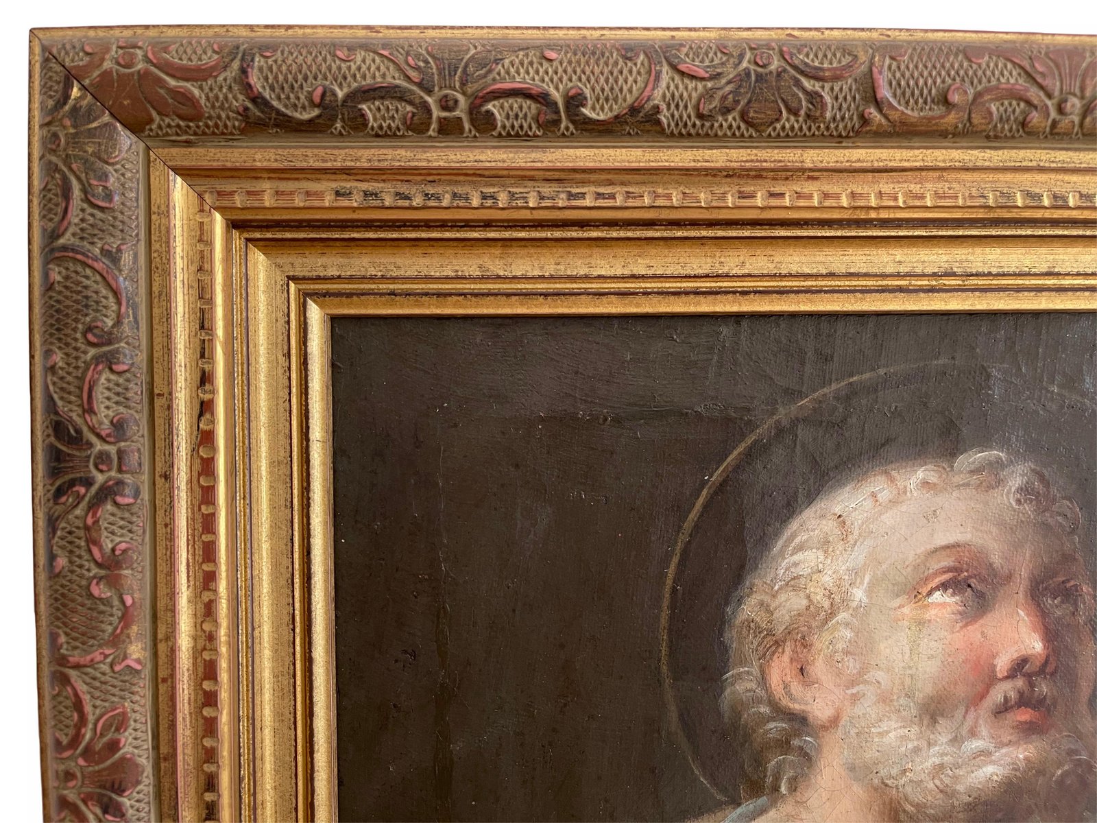 Saint Peter, Oil on Canvas, 19th Century, Framed for sale at Pamono