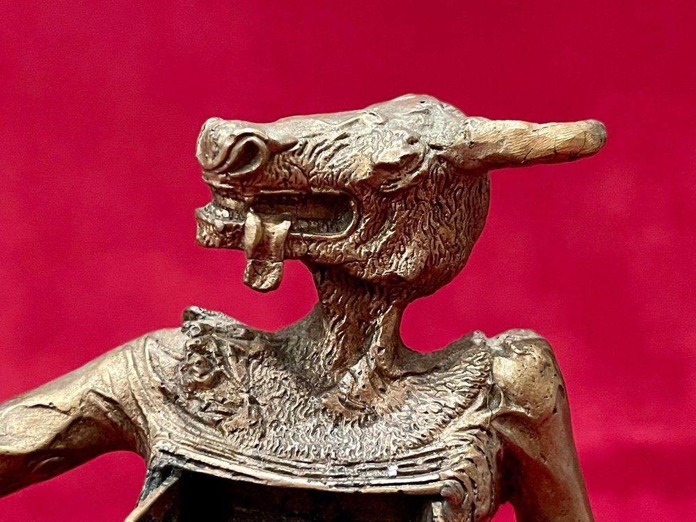 Bronze the Minotaur Statue by Salvador Dali for sale at Pamono
