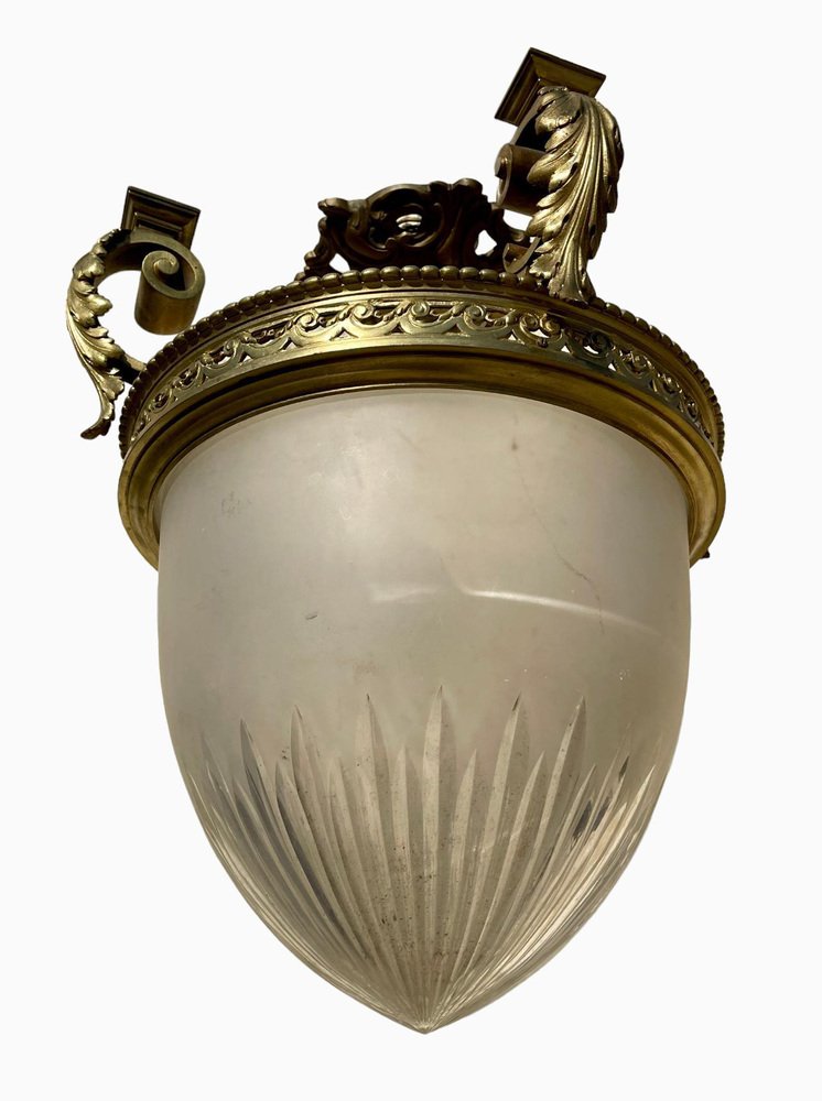 Antique Napoleon III Ceiling Light for sale at Pamono
