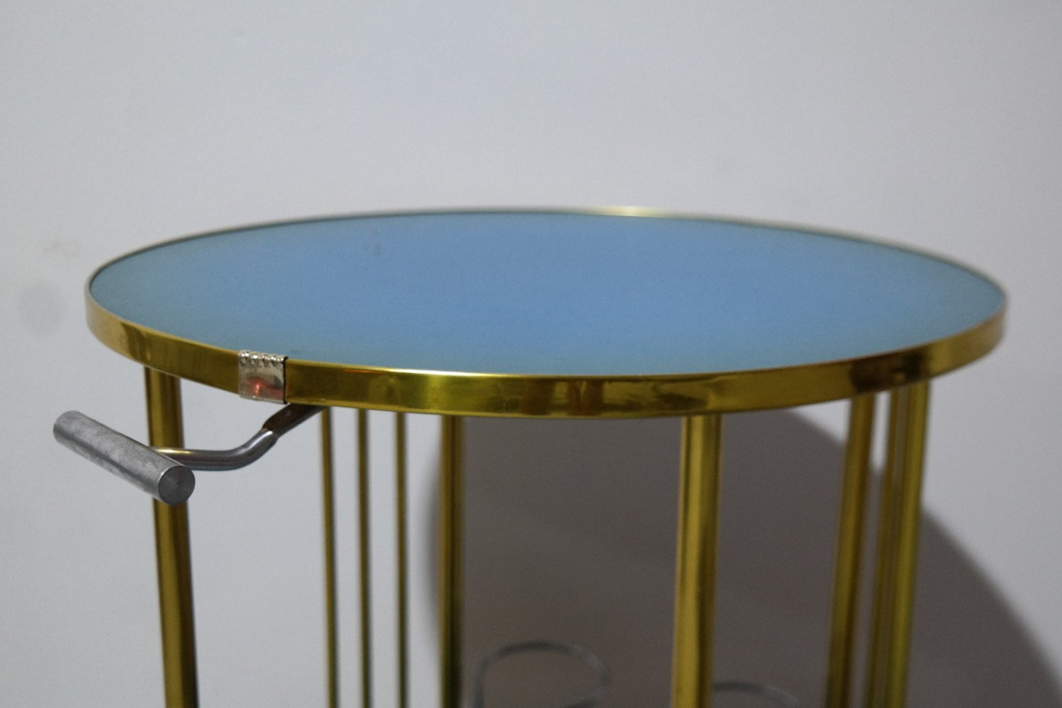 Vintage Tea Trolley in Metal for sale at Pamono