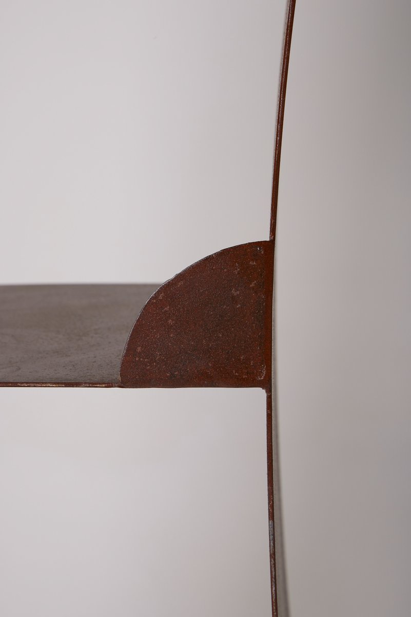 Vintage Free-Form Shelf in Metal for sale at Pamono