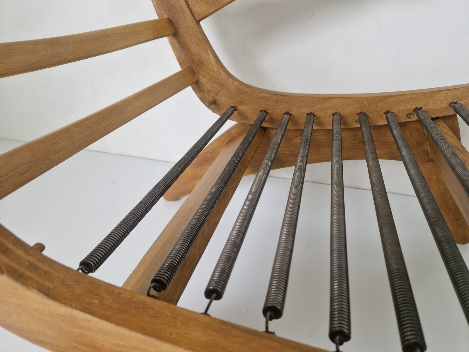 Modernist Oak Easy Chair by Jan Den Drijver, 1940s for sale at Pamono