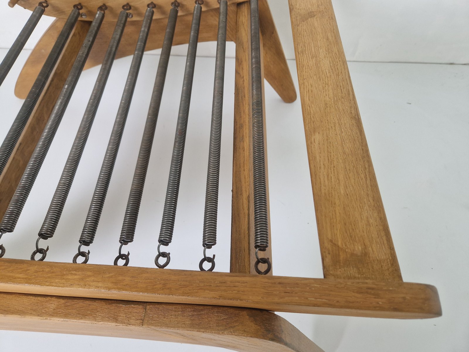 Modernist Oak Easy Chair by Jan Den Drijver, 1940s for sale at Pamono