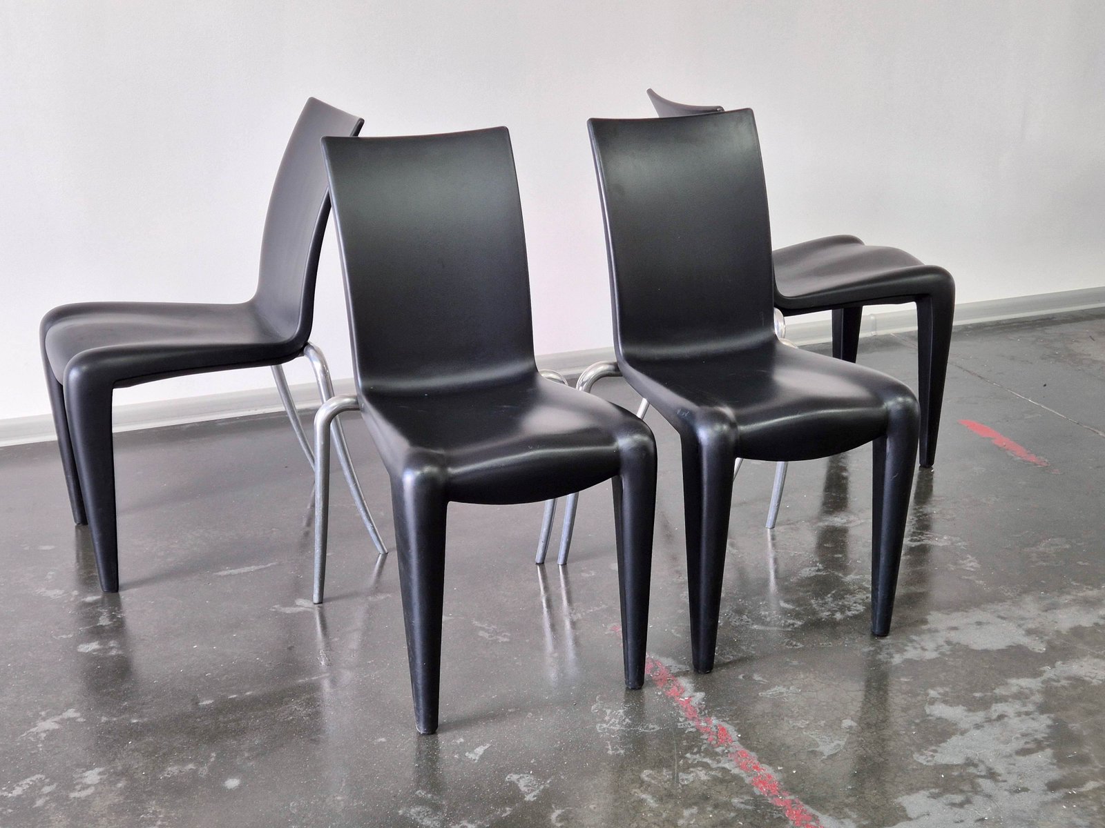 Vintage Chair Louis 20 by Philippe Starck for Vitra, 1990s, Set of 4 ...
