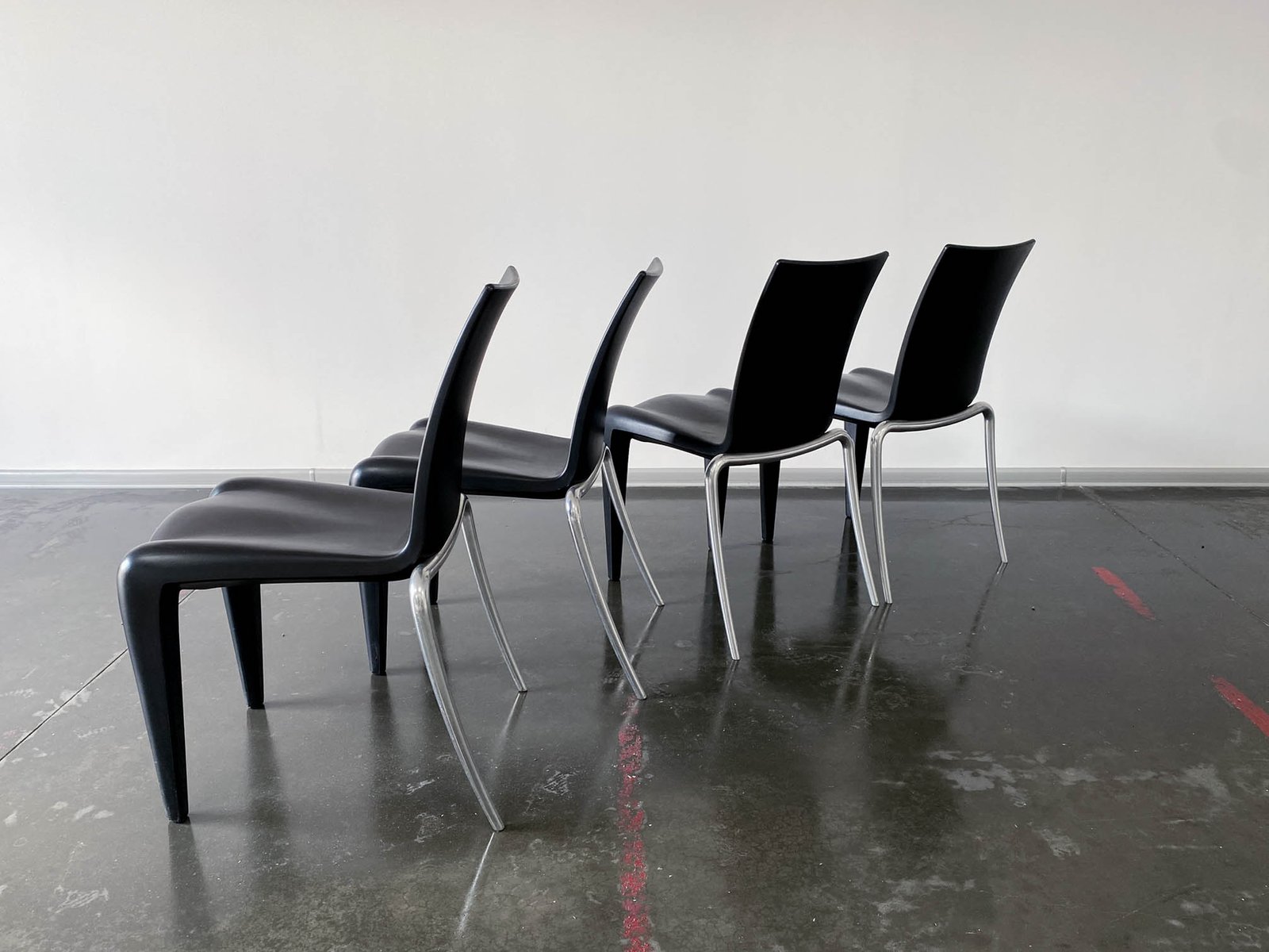 Vintage Chair Louis 20 by Philippe Starck for Vitra, 1990s, Set of 4 ...