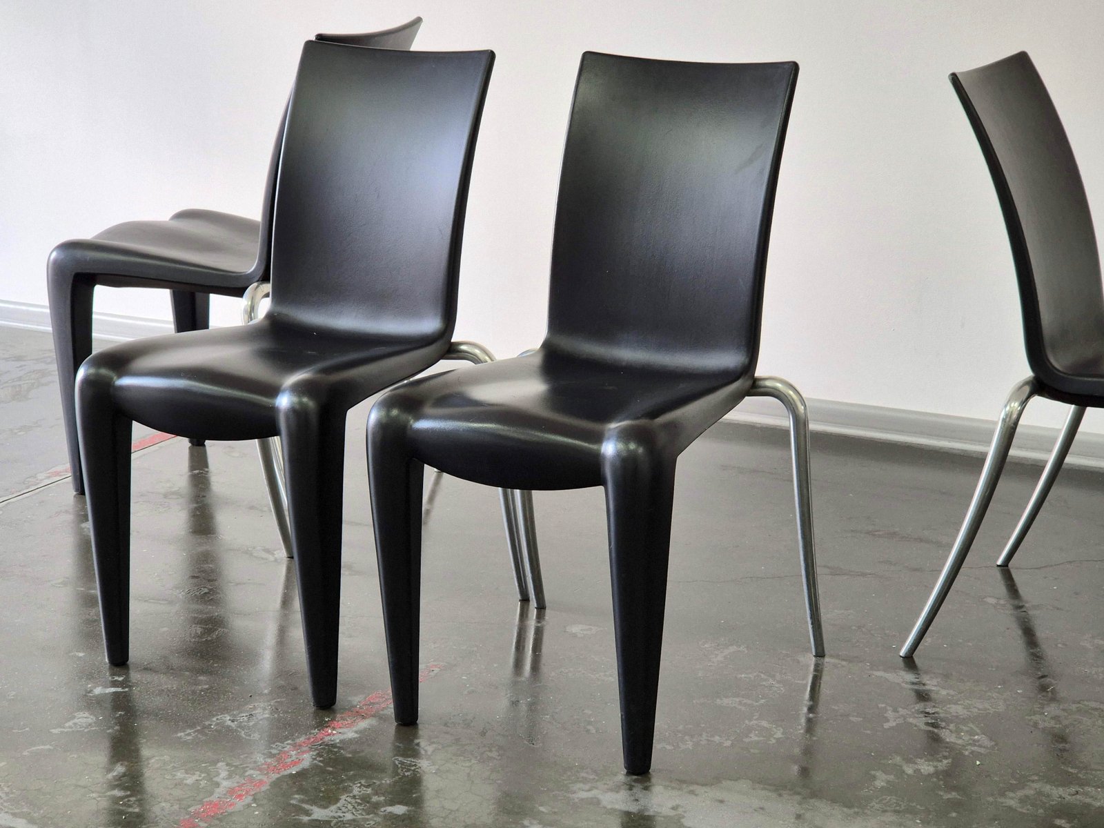 Vintage Chair Louis 20 by Philippe Starck for Vitra, 1990s, Set of 4 ...