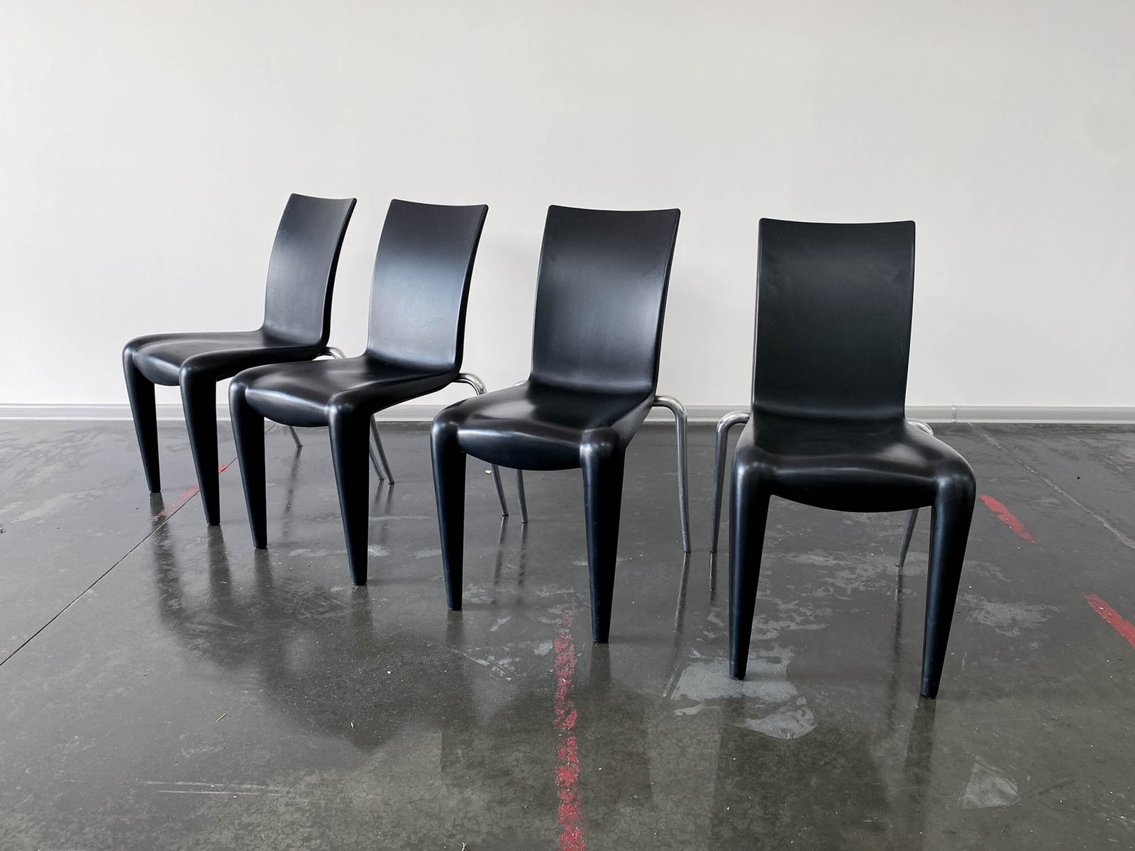 Vintage Chair Louis 20 by Philippe Starck for Vitra, 1990s, Set of 4 ...