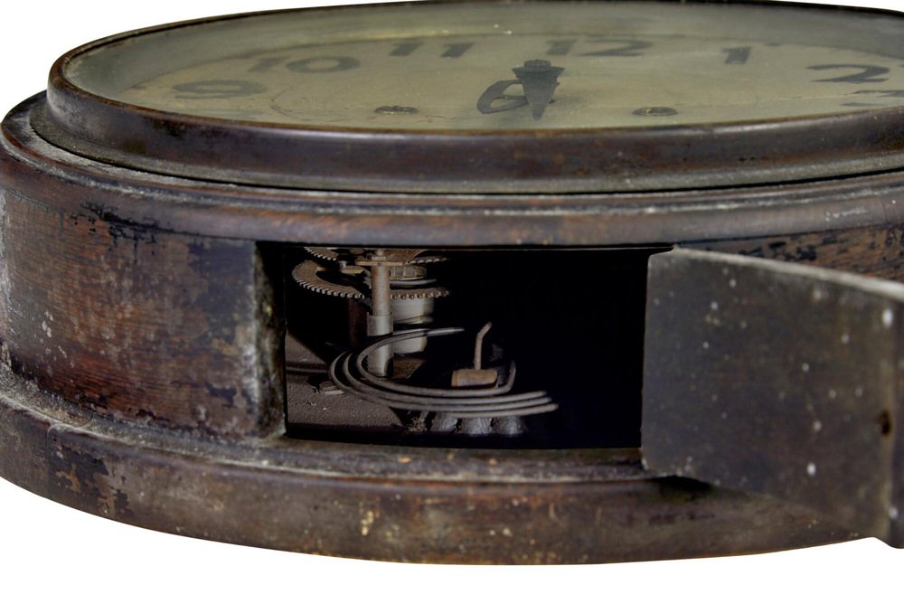 Vintage Japanese Trade S Mark Tokyo Wall Clock, 1920s for sale at Pamono