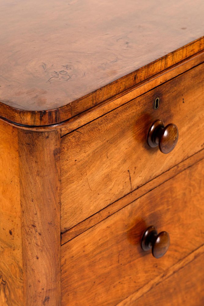 Wide Satin and Birch Chest for sale at Pamono