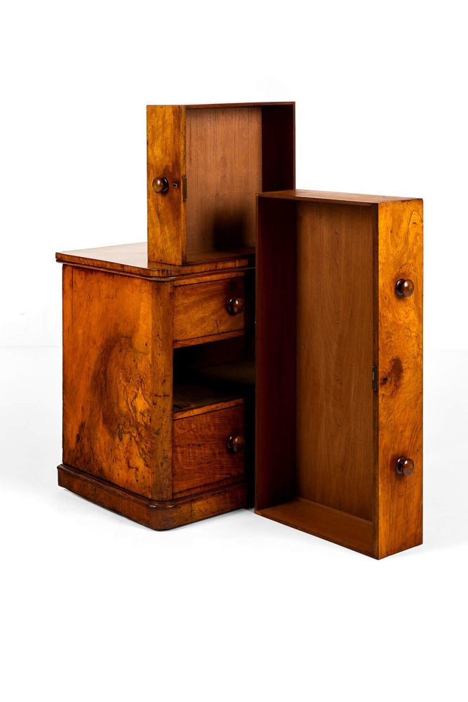 Wide Satin and Birch Chest for sale at Pamono