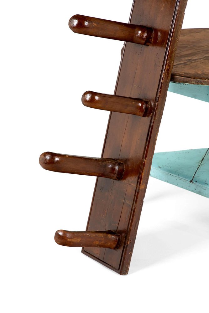 Antique English Coat Rack with Hooks for sale at Pamono