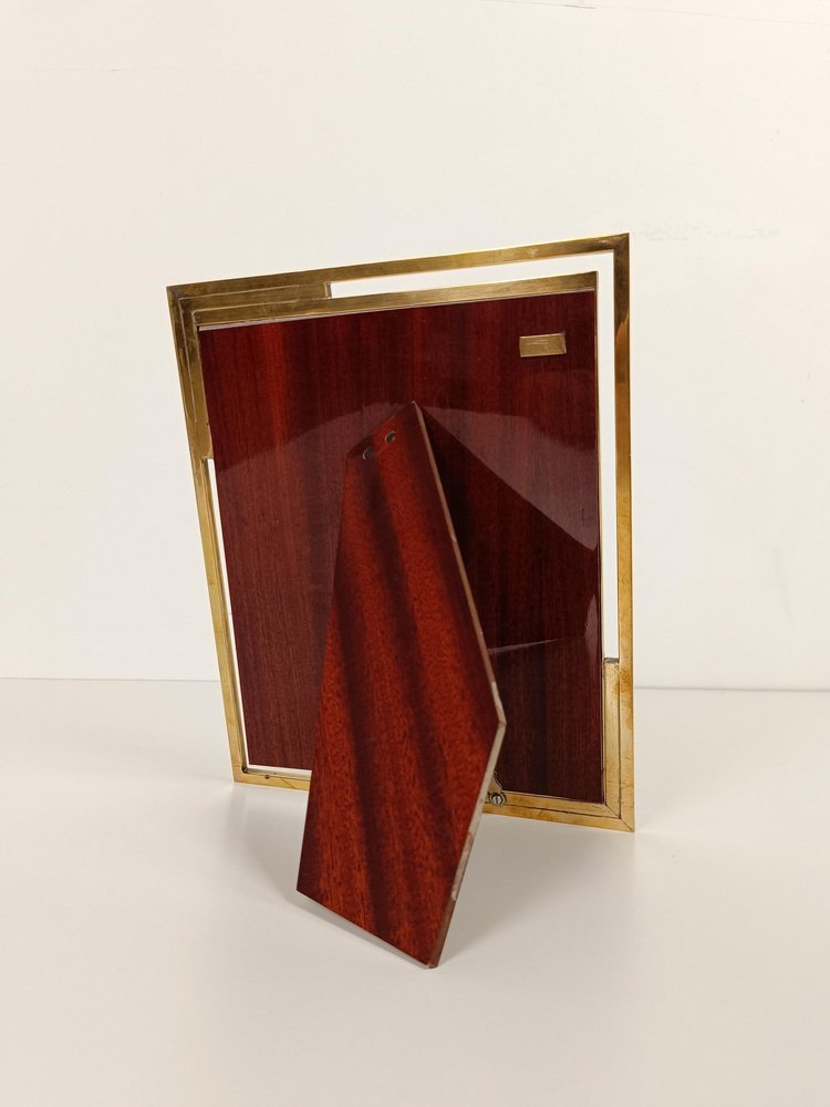 Mid-Century Picture Frame in Gilded Brass by Paul Mer, 1970s for sale ...
