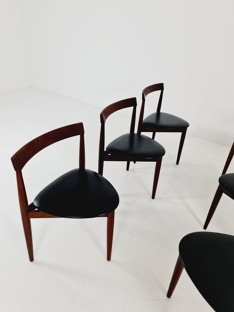 Danish Dining Chairs by Hans Olsen for Frem Rojle, 1960s, Set of 6 for ...