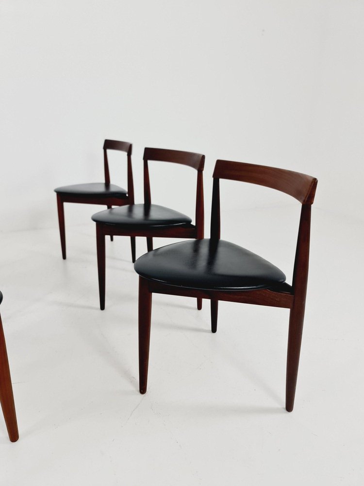Danish Dining Chairs by Hans Olsen for Frem Rojle, 1960s, Set of 6 for ...