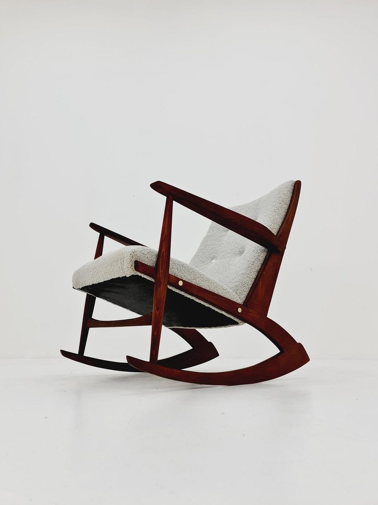 Danish Rocking Chair by Soren Geoorg Jensen, 1950s for sale at Pamono