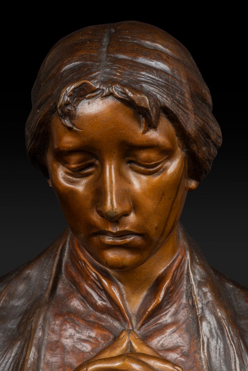 Adolf Josef Pohl, Mater Dolorosa Bust, 1920s, Bronze for sale at Pamono