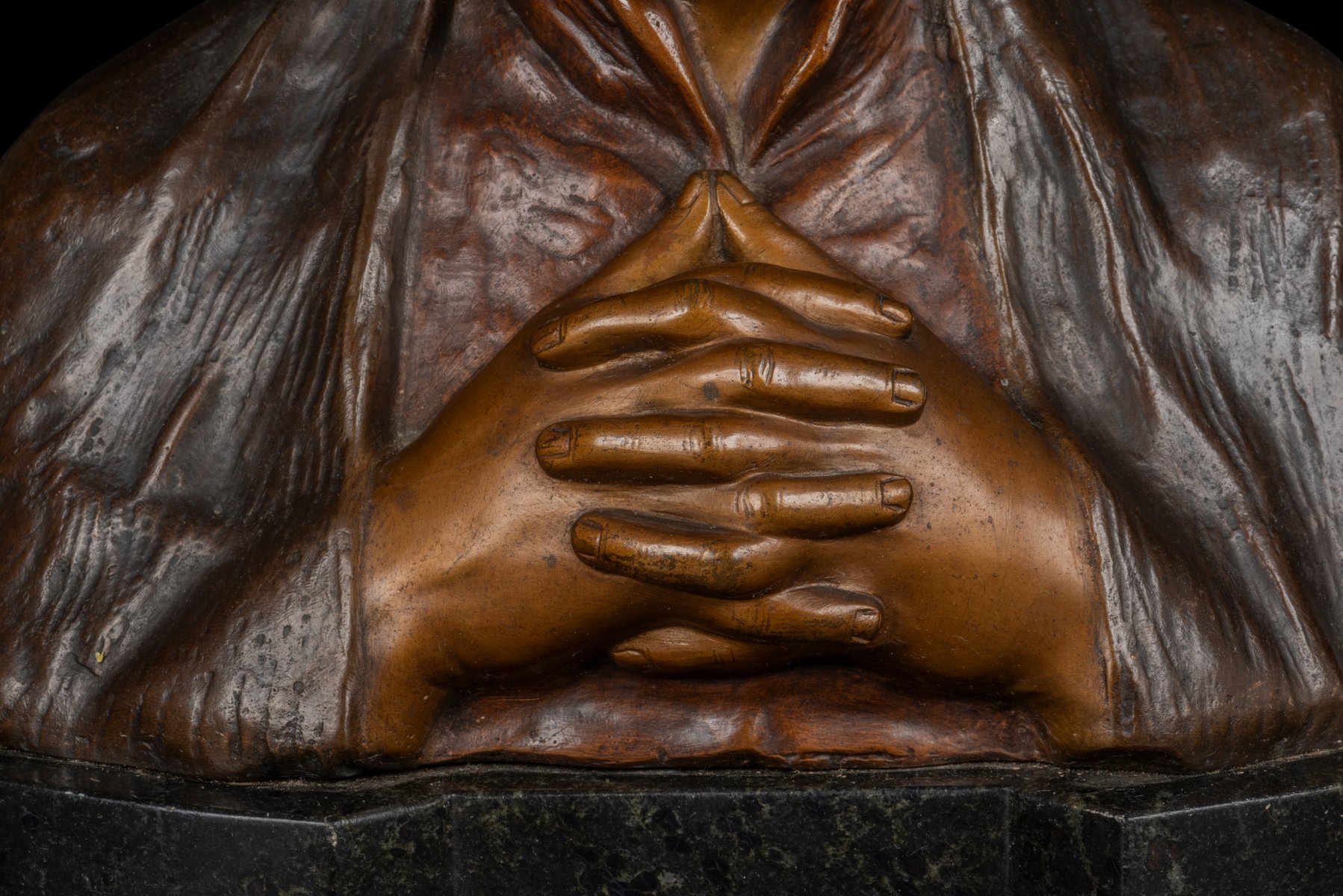 Adolf Josef Pohl, Mater Dolorosa Bust, 1920s, Bronze for sale at Pamono