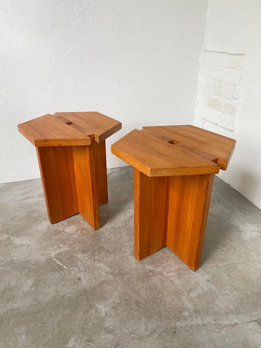 Set of Stools by René Martin, 1960s for sale at Pamono