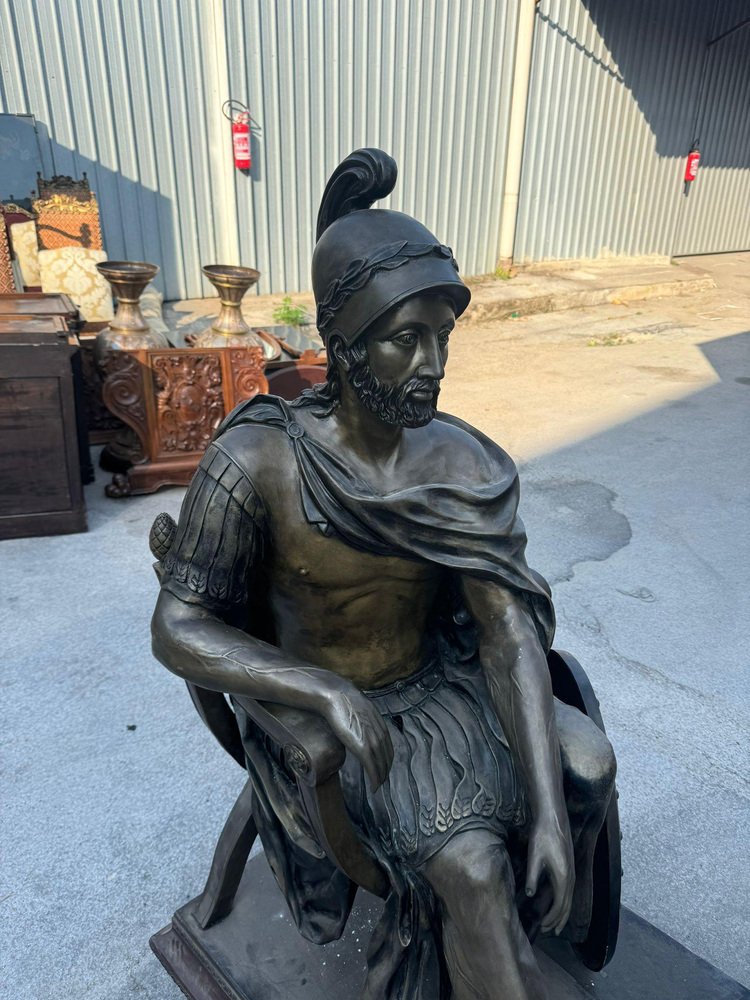 Bronze Roman Sculpture, 1950s for sale at Pamono