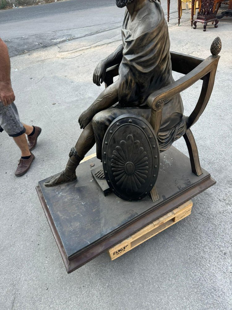 Bronze Roman Sculpture, 1950s for sale at Pamono