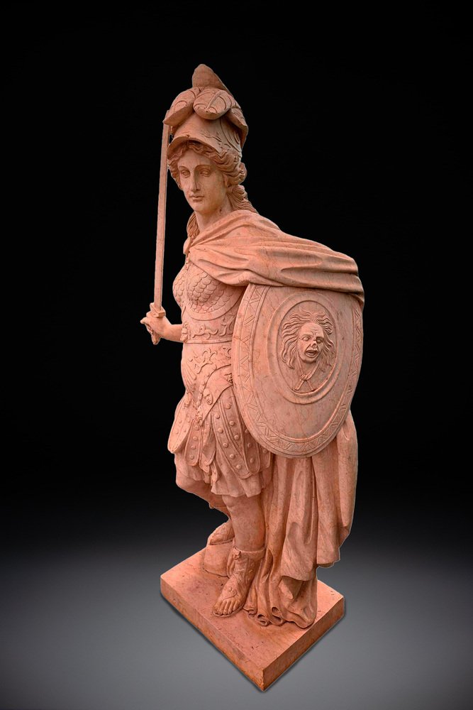 Italian Artist, Sculpture of Minerva, 1920, Marble for sale at Pamono