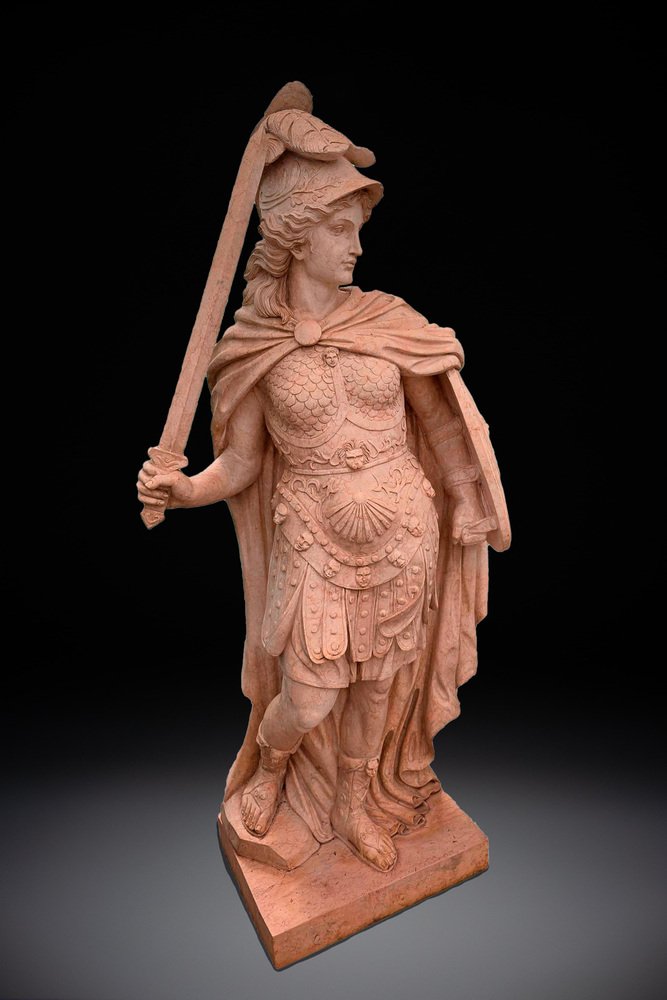 Italian Artist, Sculpture of Minerva, 1920, Marble for sale at Pamono
