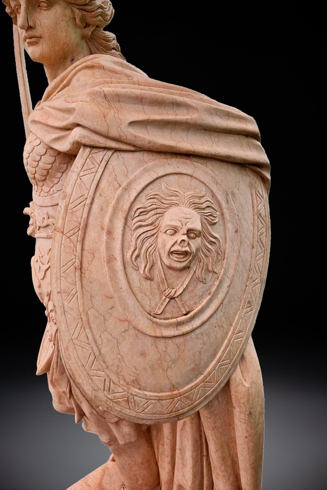 Italian Artist, Sculpture of Minerva, 1920, Marble for sale at Pamono