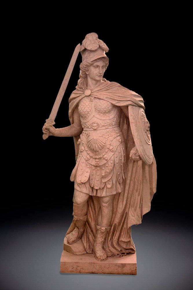 Italian Artist, Sculpture of Minerva, 1920, Marble for sale at Pamono