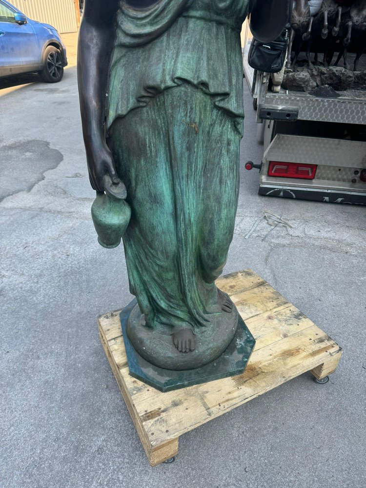 Large Roman Bronze Sculpture, 1950s for sale at Pamono