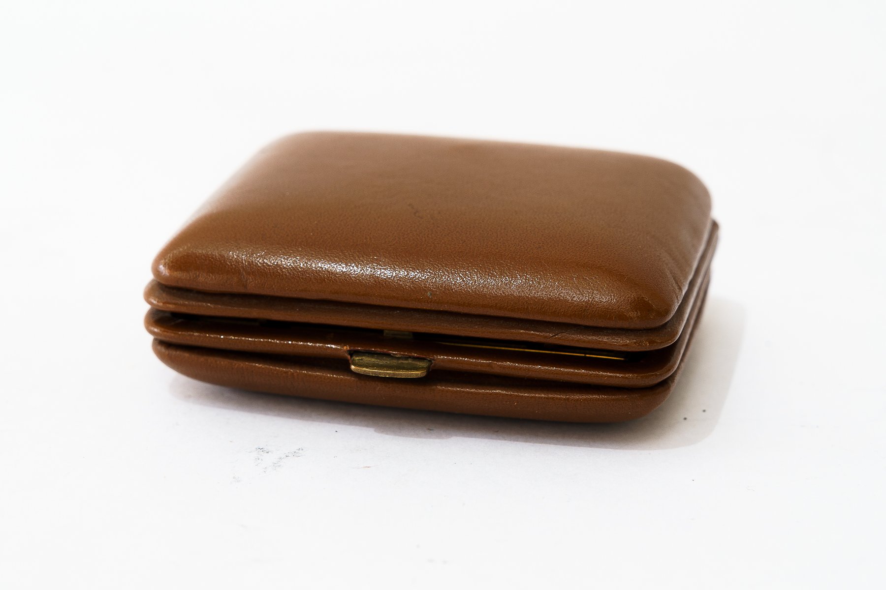 Travel Leather Alarm Clock from Junghans, 1960s for sale at Pamono