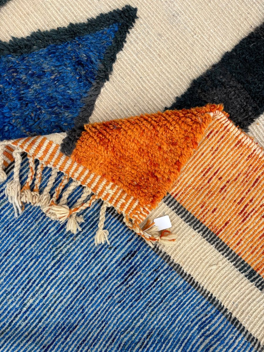 Tropical Moroccan Beni Ouarain Rug for sale at Pamono