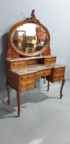 French Walnut Dressing Table for sale at Pamono