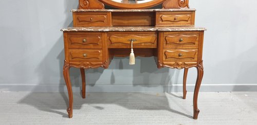 French Walnut Dressing Table for sale at Pamono
