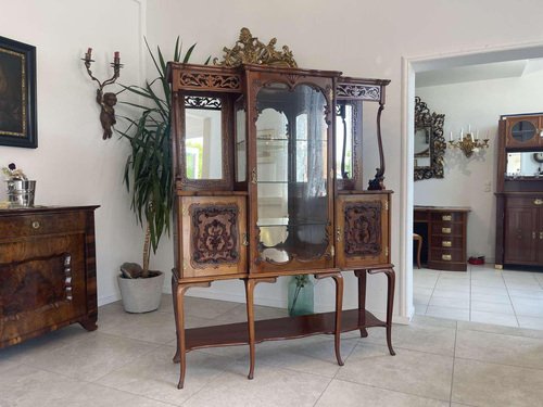 Rococo Filigree Display Cabinet for sale at Pamono