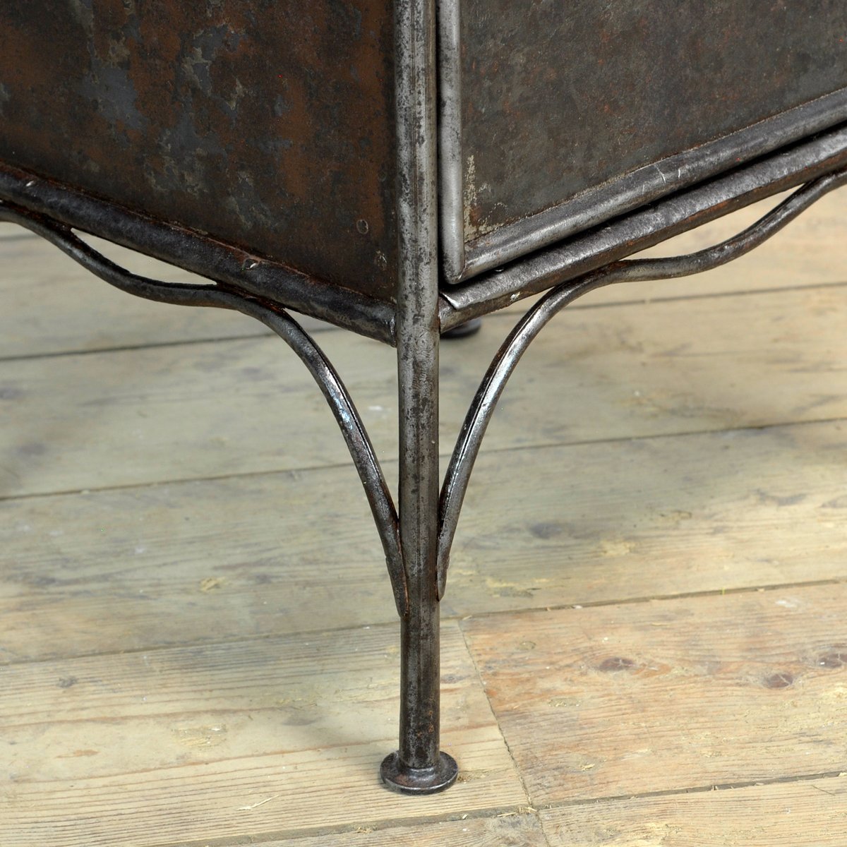 Iron Nightstand, 1920s for sale at Pamono