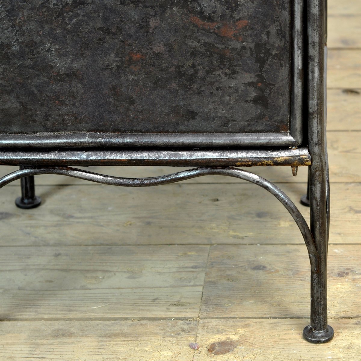 Iron Nightstand, 1920s for sale at Pamono