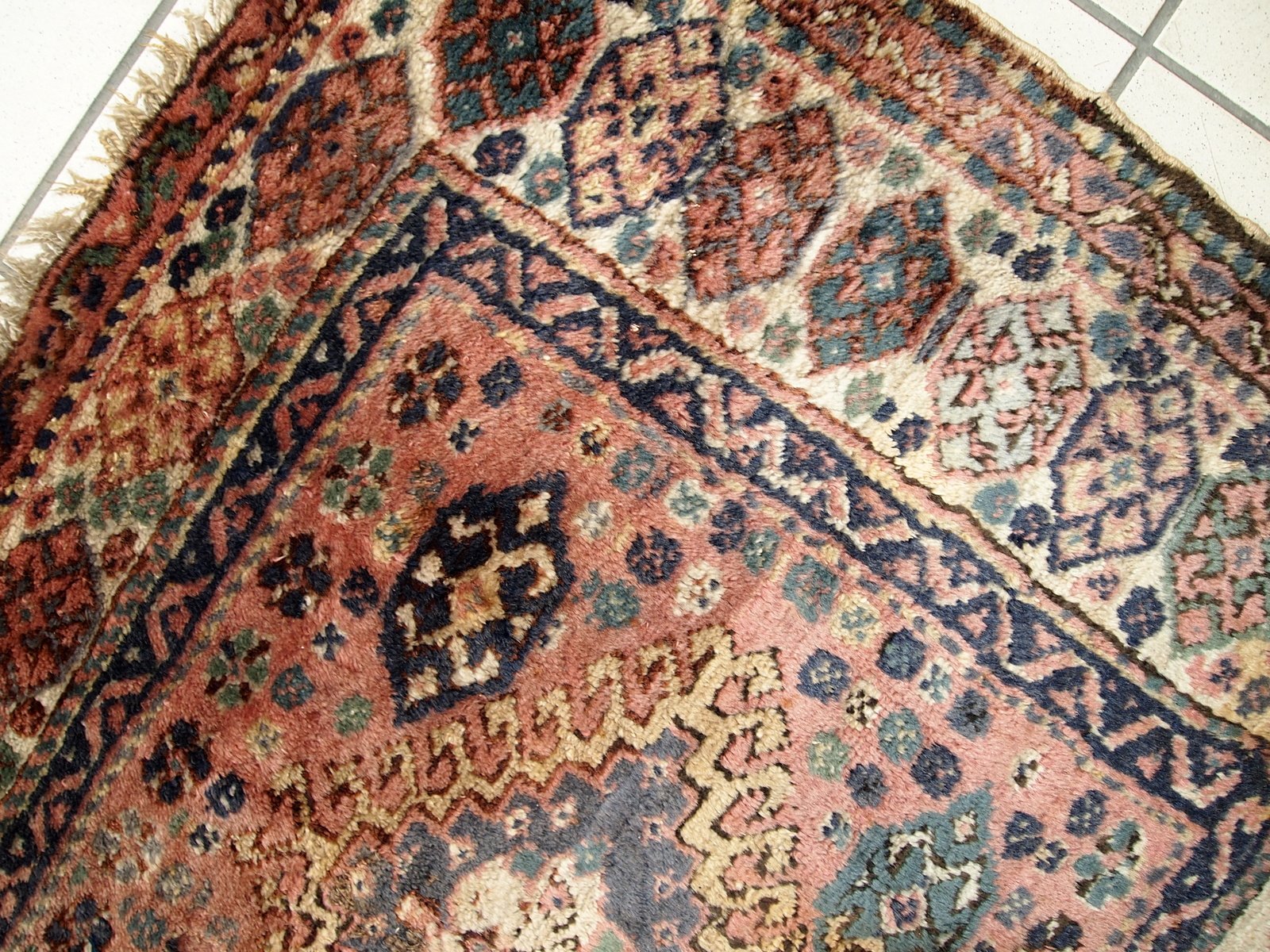 Vintage Middle Eastern Bag Face Rug, 1930s for sale at Pamono