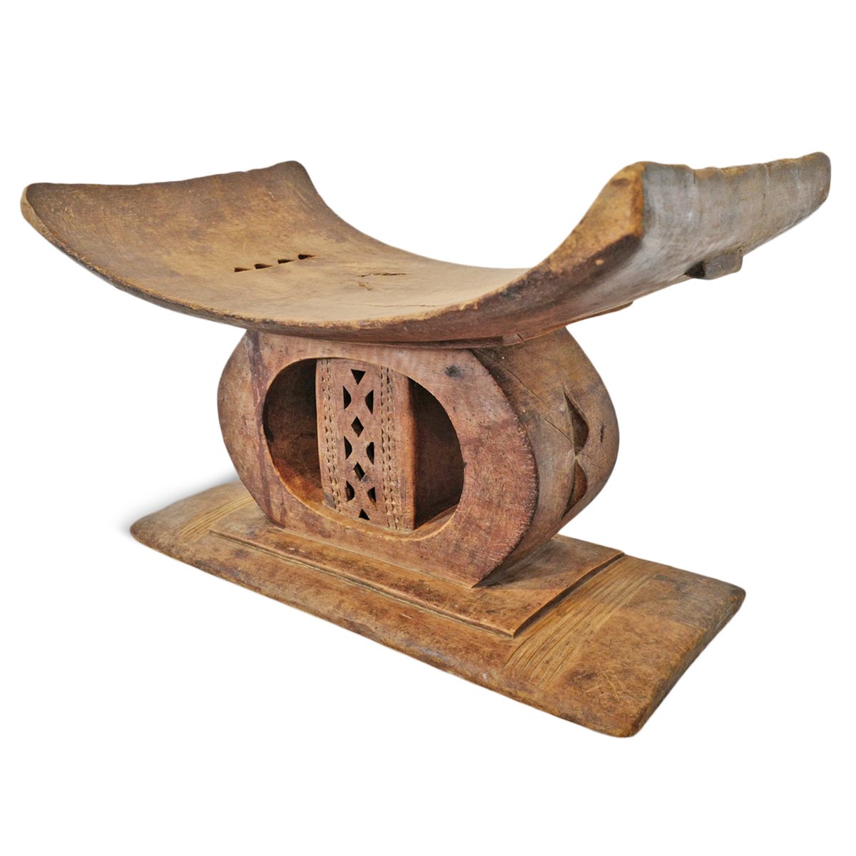 Asante Chief Stool, 1890s for sale at Pamono