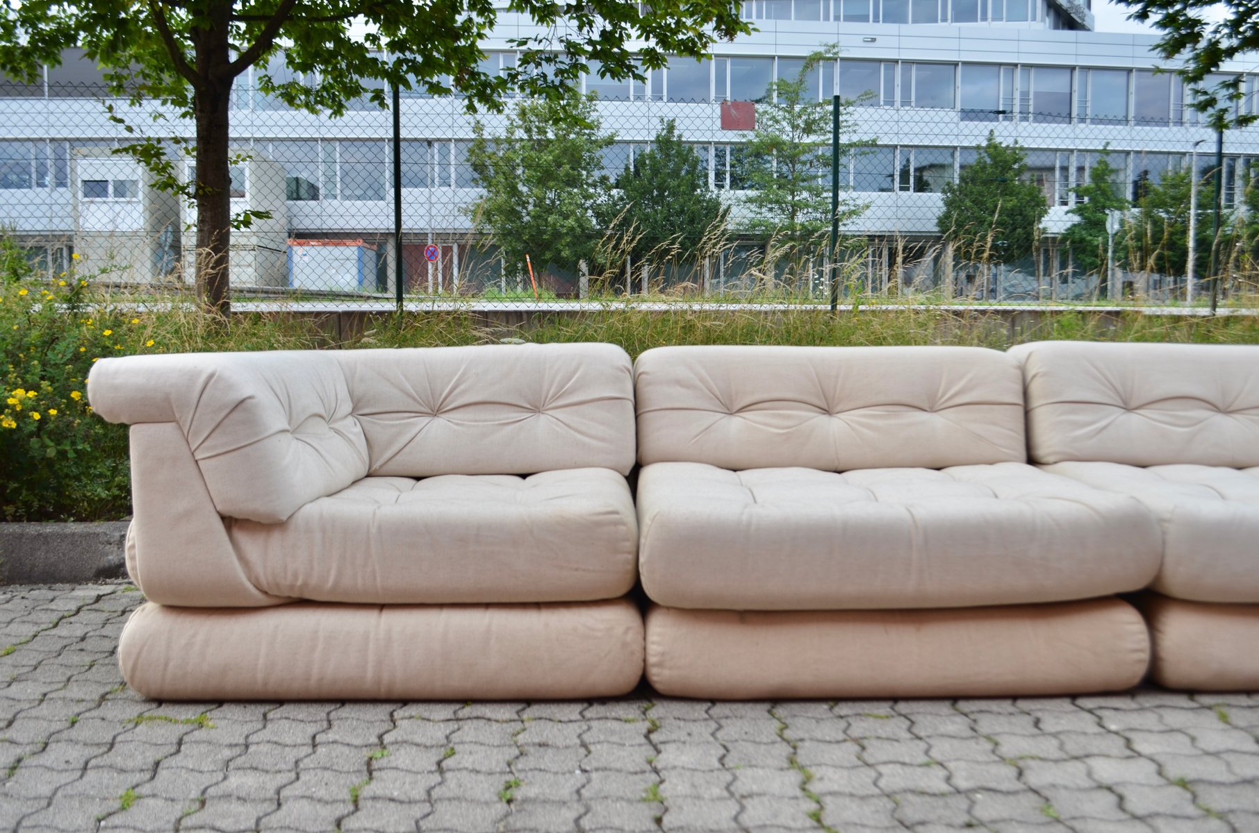 Vintage Mah Jong Modular Lounge Sofa by Hans Hopfer for Roche Bobois ...