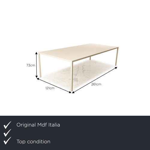 Tense Wooden Dining Table from MDF Italia for sale at Pamono