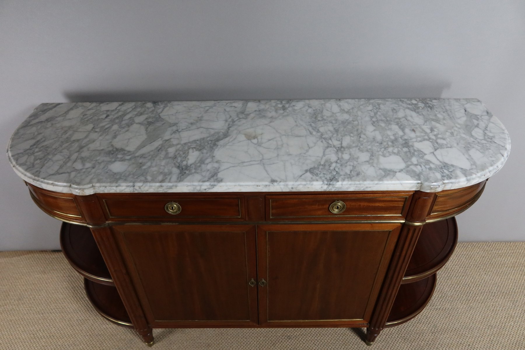 Louis XVI Mahogany Sideboard for sale at Pamono